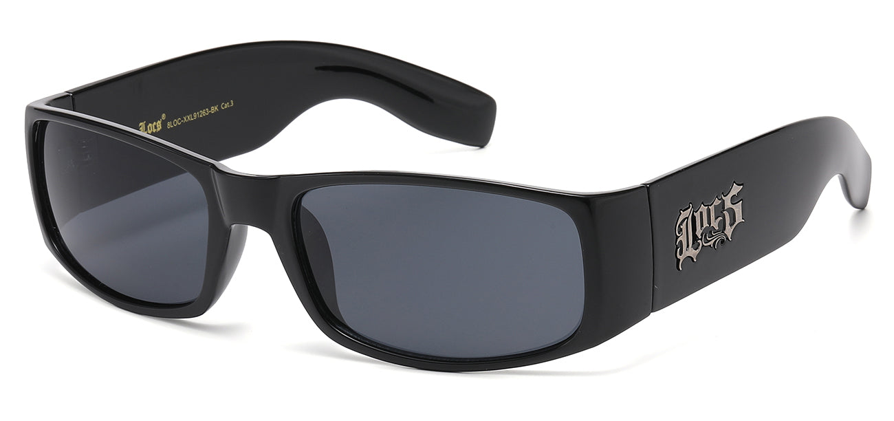 Locs 8LOC-XXL91263-BK - Locs Sunglasses Wholesale | Bulk Streetwear ...