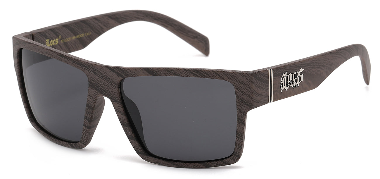 Polarized Locs PZ-LOC91189-WOOD - Polarized Locs Wholesale Sunglasses ...